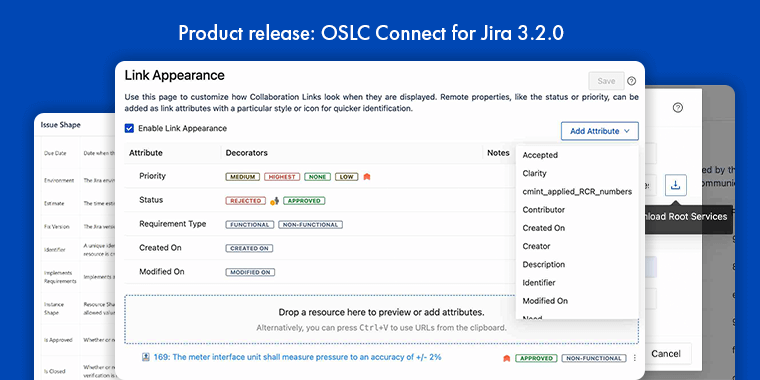 What's new in OSLC Connect for Jira 3.2.0?